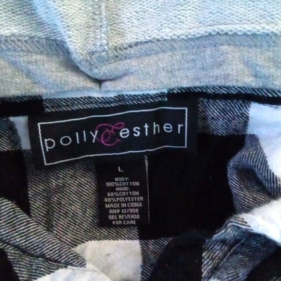 Polly & Esther | Tops | Polly Esther Effortlessly Cool 9 Button 2 ...